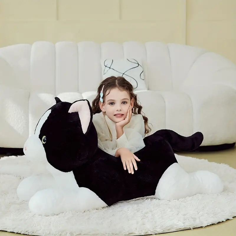 Giant Cuddly Cat Plush – Plush Passion
