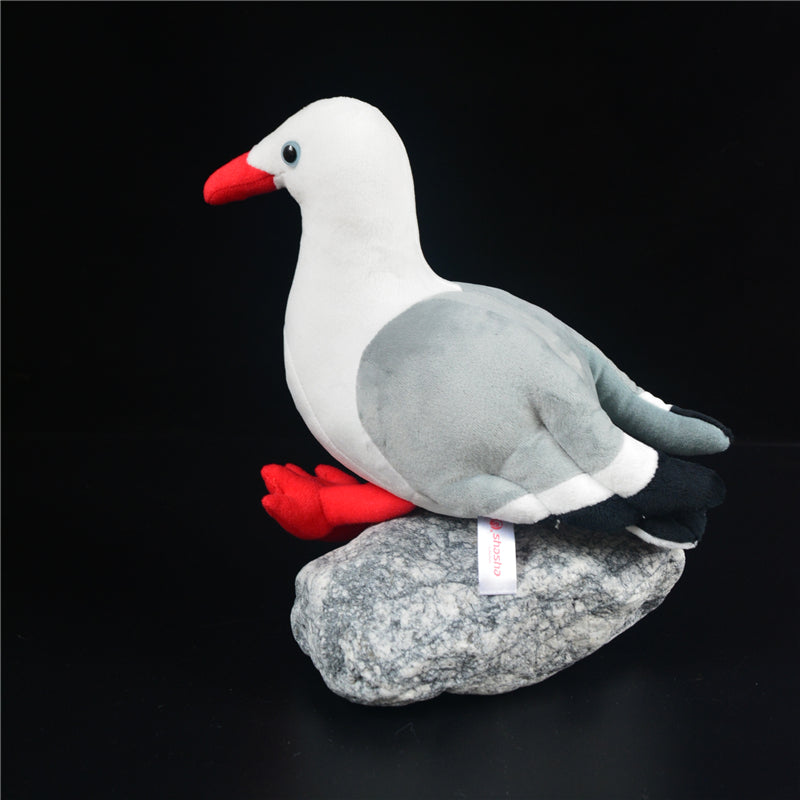 Realistic Red-Billed Seagull Plush – Plush Passion