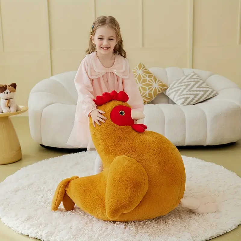 Giant Cuddly Chicken Plush – Plush Passion